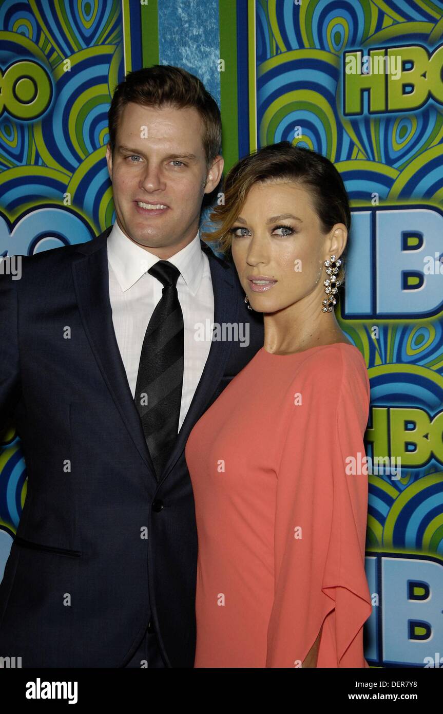 Los Angeles, USA. 22nd Sep, 2013. Natalie Zea at arrivals for HBO Emmy ...