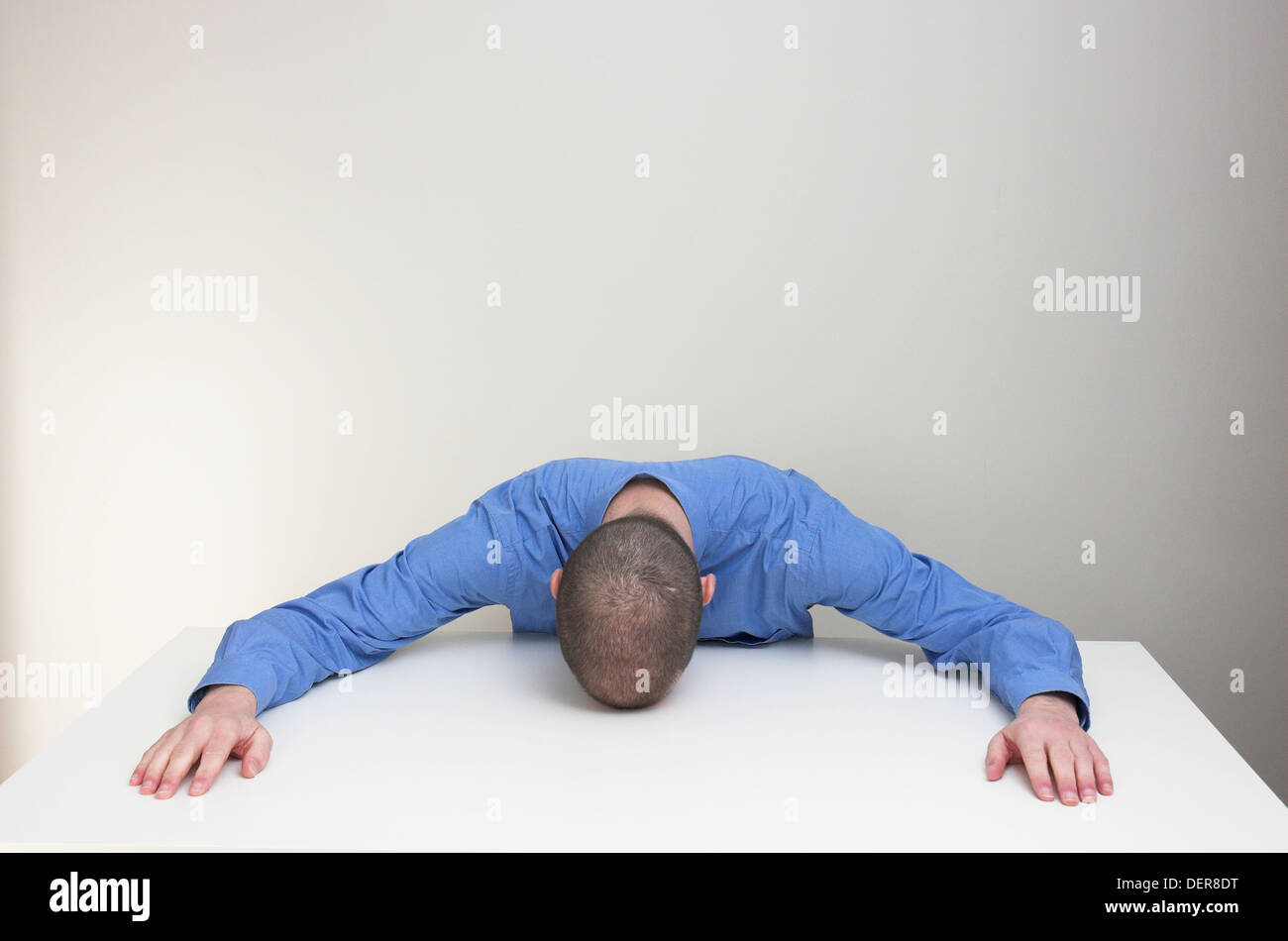 Slumped At Desk High Resolution Stock Photography and Images - Alamy