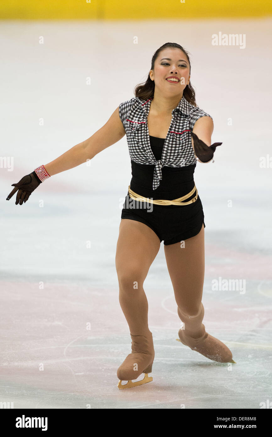 Minami Hanaschiro (GER), SEPTEMBER 20, 2013 - Figure Skating : Minami ...