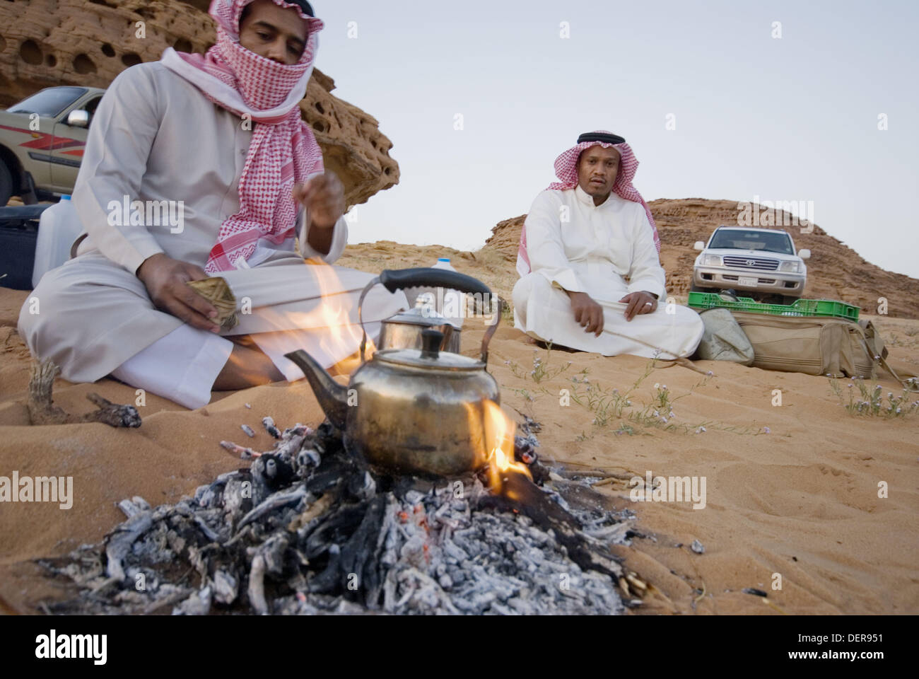 Saudi arabia oasis evening hi-res stock photography and images - Alamy