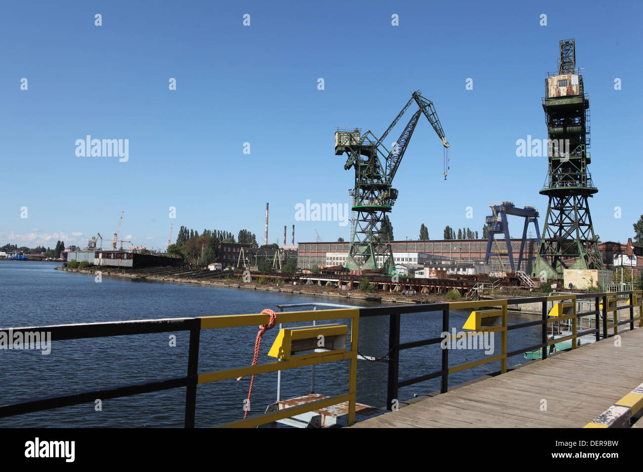 Gdansk Shipyard was a birthplace of the Solidarnosc movement: first non ...