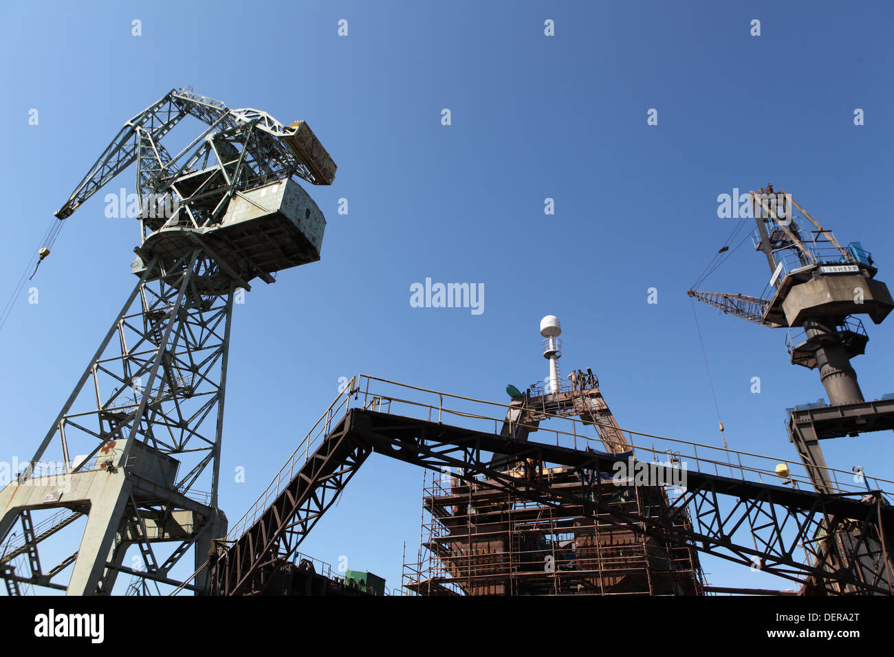 Gdansk Shipyard was a birthplace of the Solidarnosc movement: first non ...