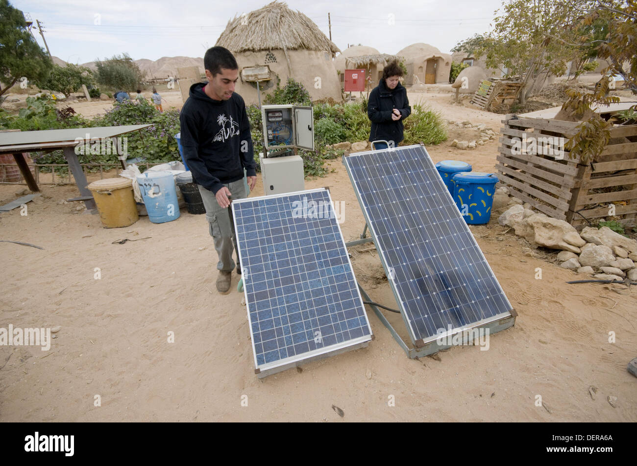 Kibbutz lotan hi-res stock photography and images - Alamy