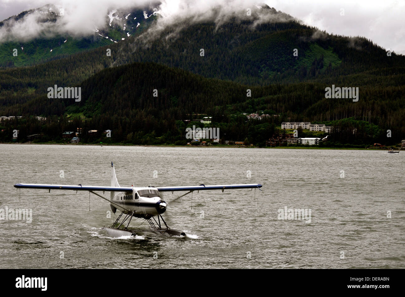 Juneau, Alaska - USA - Glaciers water and forests Stock Photo - Alamy