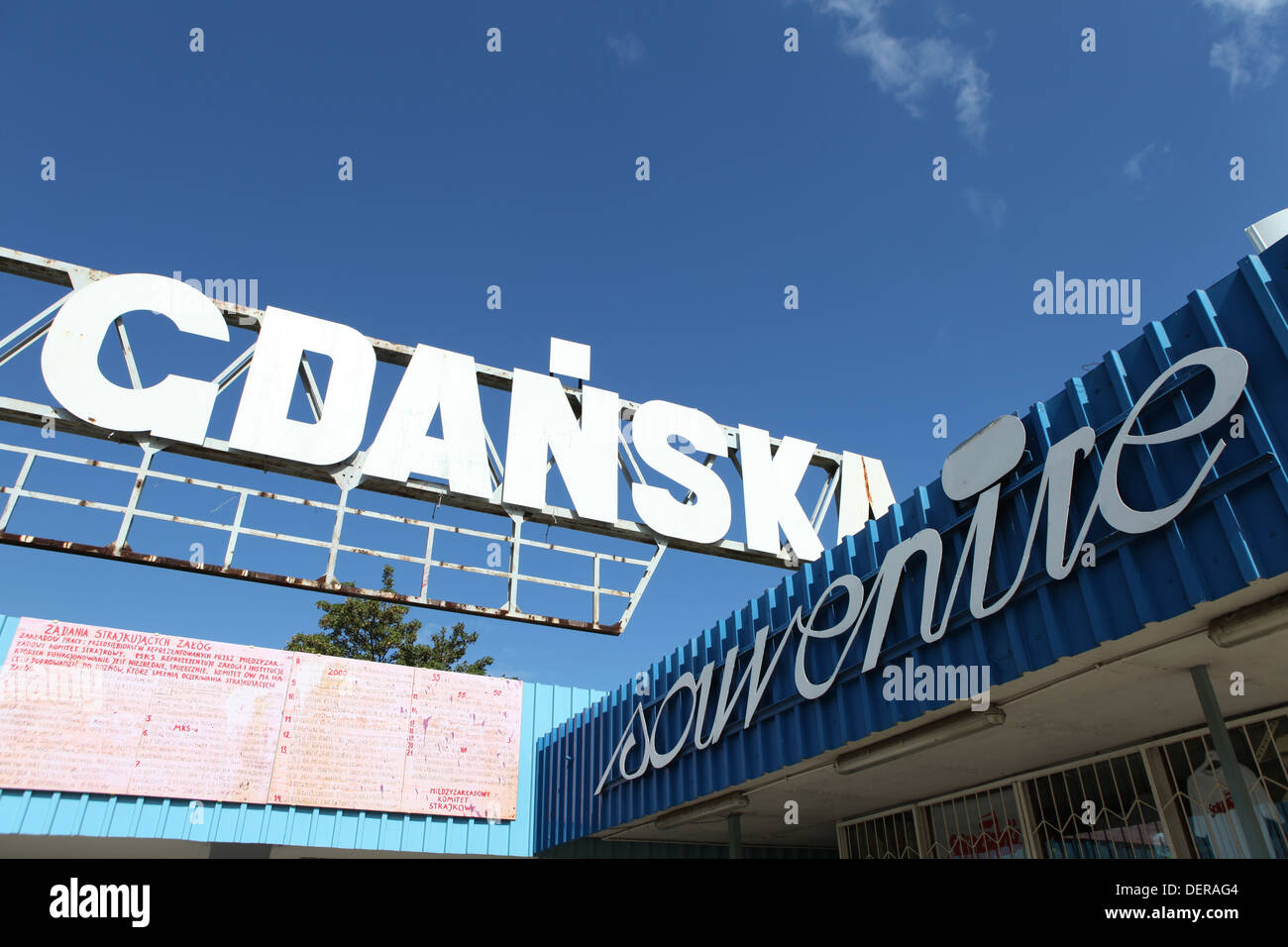 Gdansk Shipyard was a birthplace of the Solidarnosc movement: first non ...