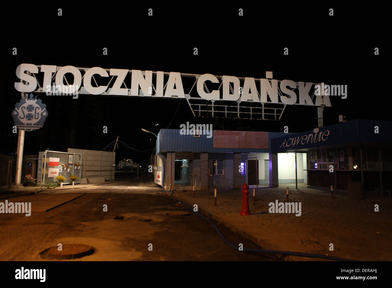 Gdansk Shipyard was a birthplace of the Solidarnosc movement: first non ...