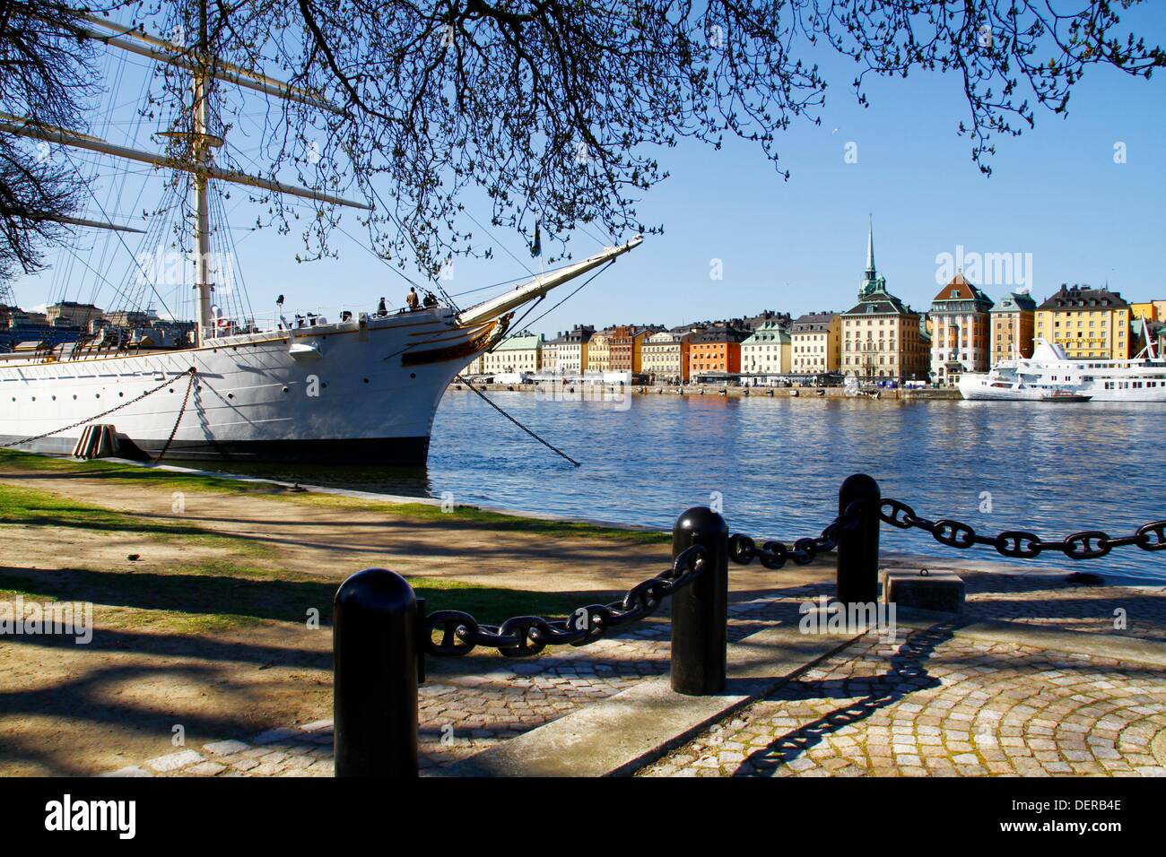 Skeppsholmen island view af chapman hi-res stock photography and images ...