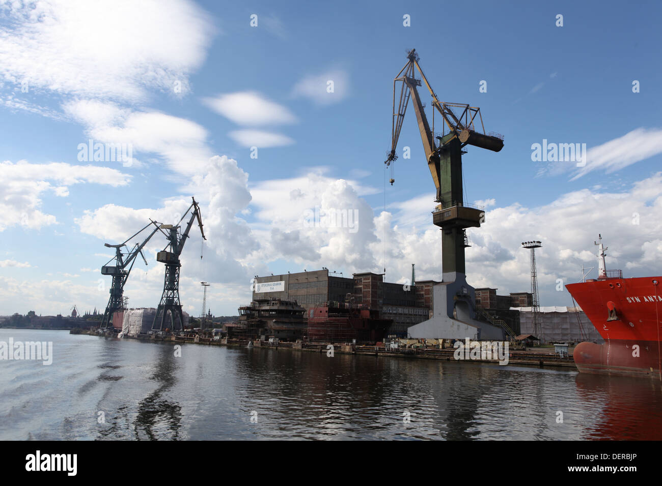 Gdansk Shipyard was a birthplace of the Solidarnosc movement: first non ...
