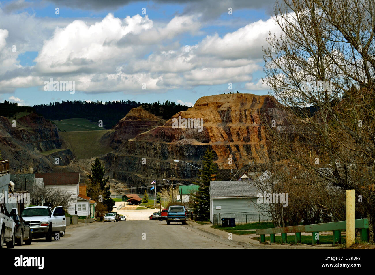 Lead South Dakota Stock Photo - Alamy