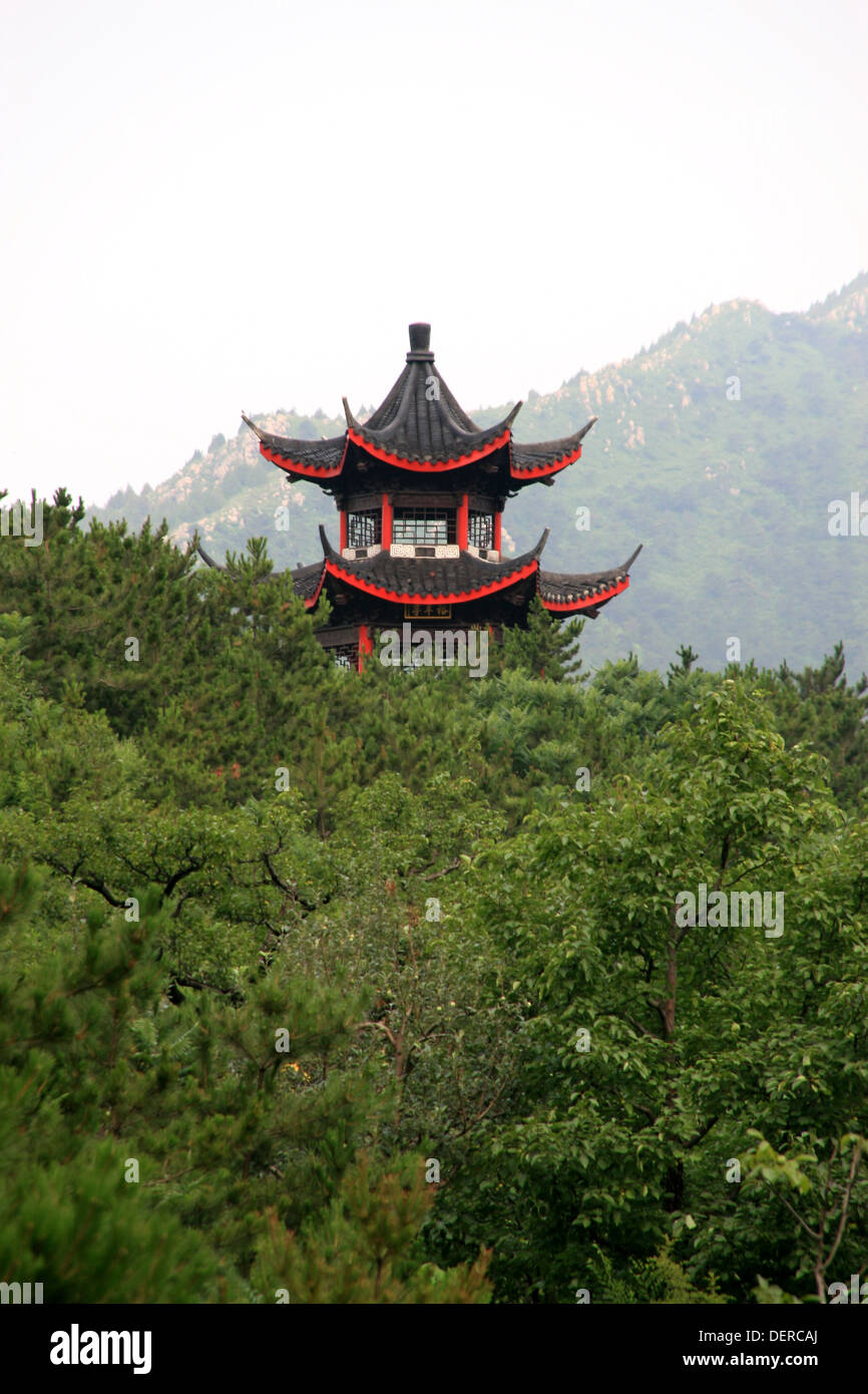 Ancient Chinese Mountain Temple