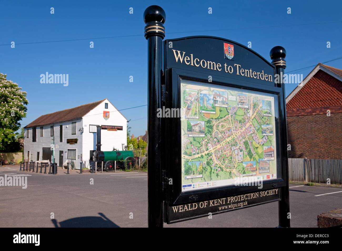 Map of kent old hi-res stock photography and images - Alamy