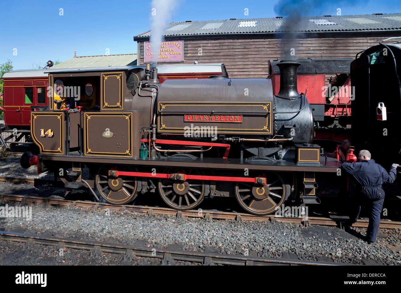 Tenterden town train station hi-res stock photography and images - Alamy