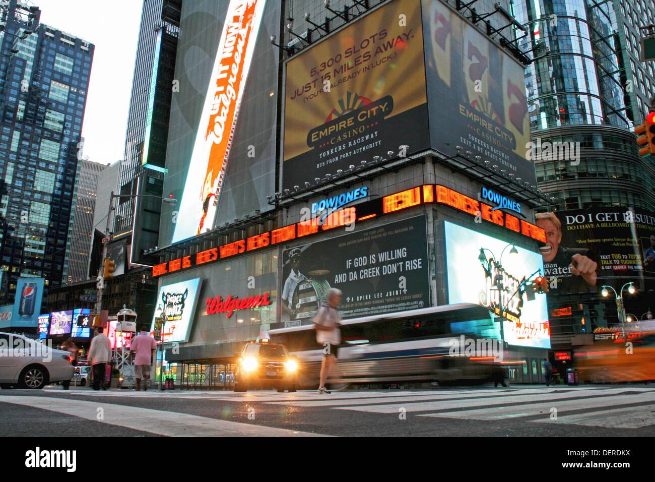 Dawn, Broadway, New York, USA Stock Photo - Alamy
