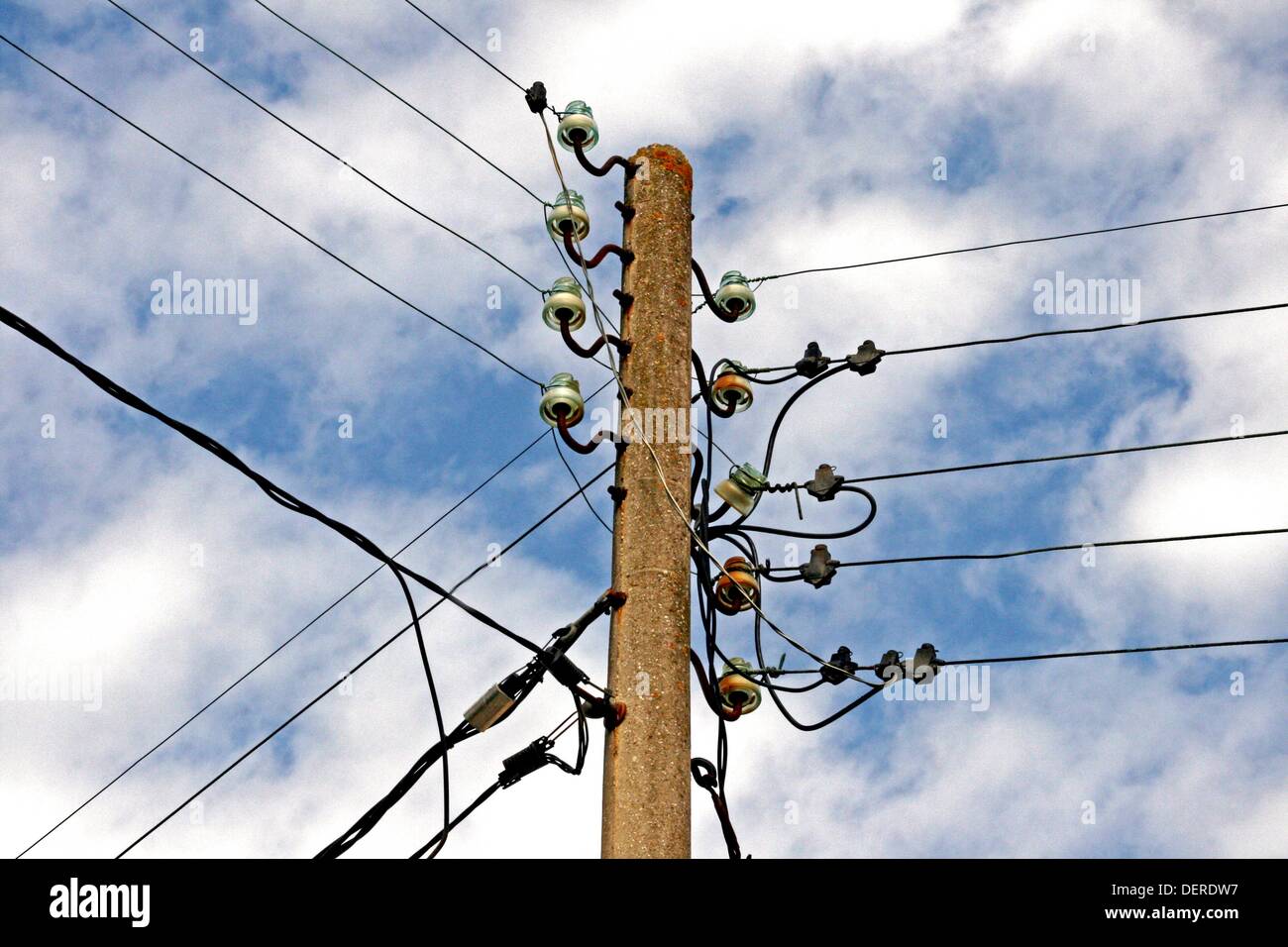 Electric Pole High Resolution Stock Photography and Images - Alamy