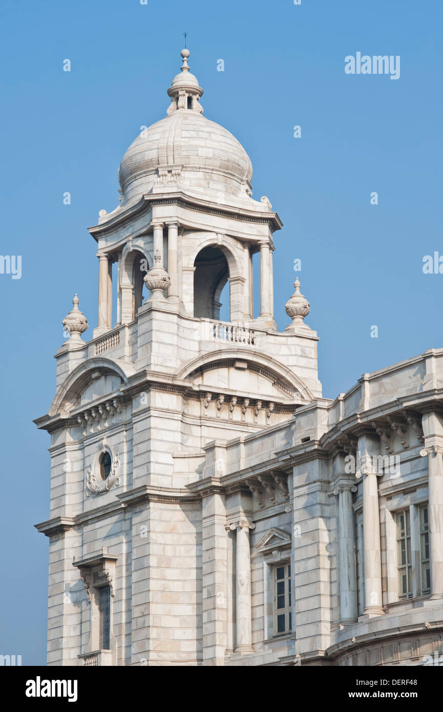Architectural detail of a memorial, Victoria Memorial, Kolkata, West ...