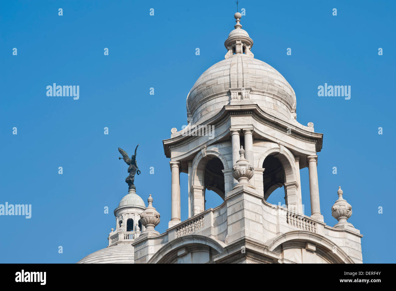 Architectural detail of a memorial, Victoria Memorial, Kolkata, West ...