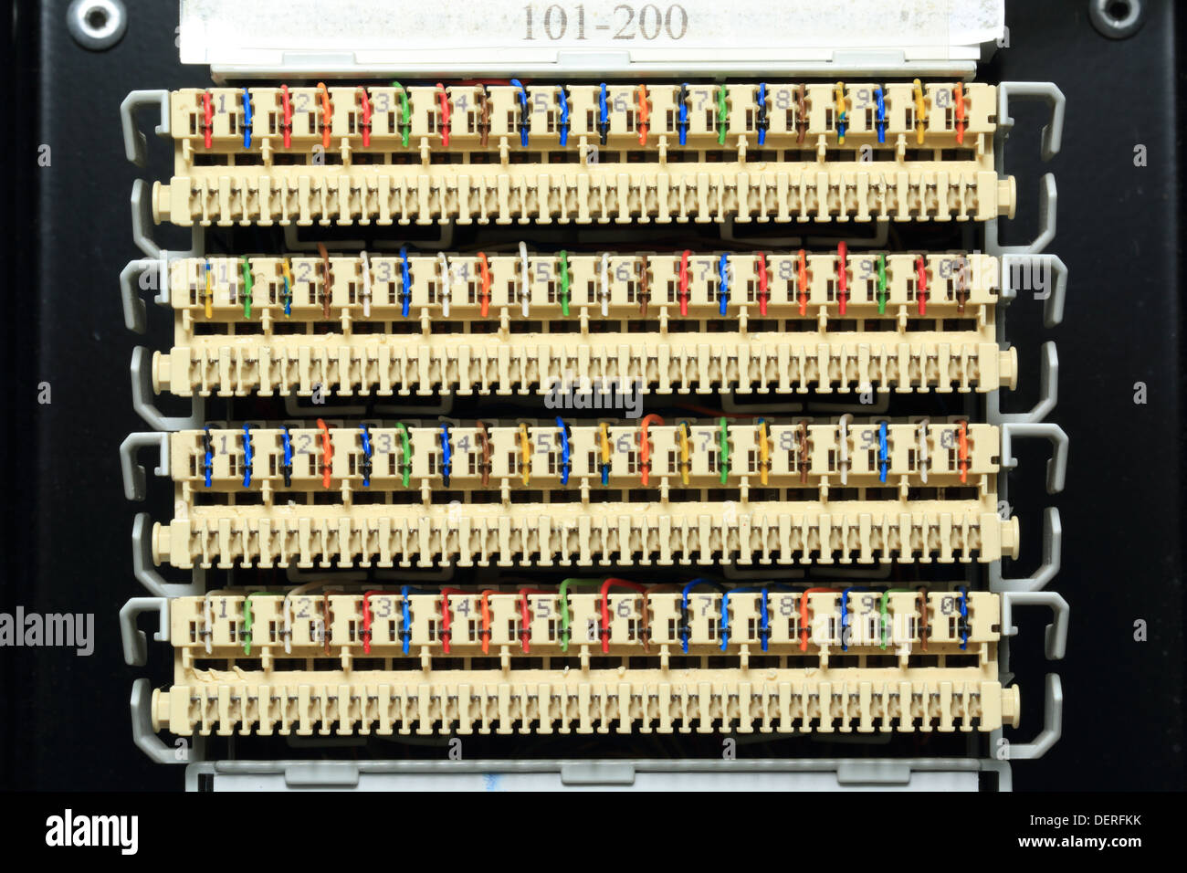 Communication telephone exchange hi-res stock photography and images ...