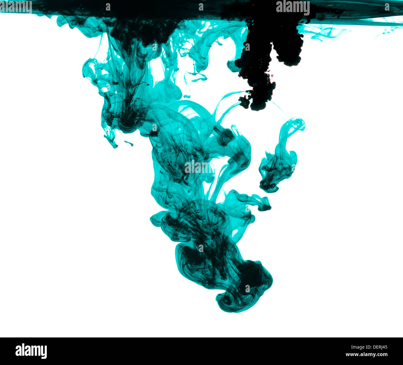 inks in Water Stock Photo - Alamy