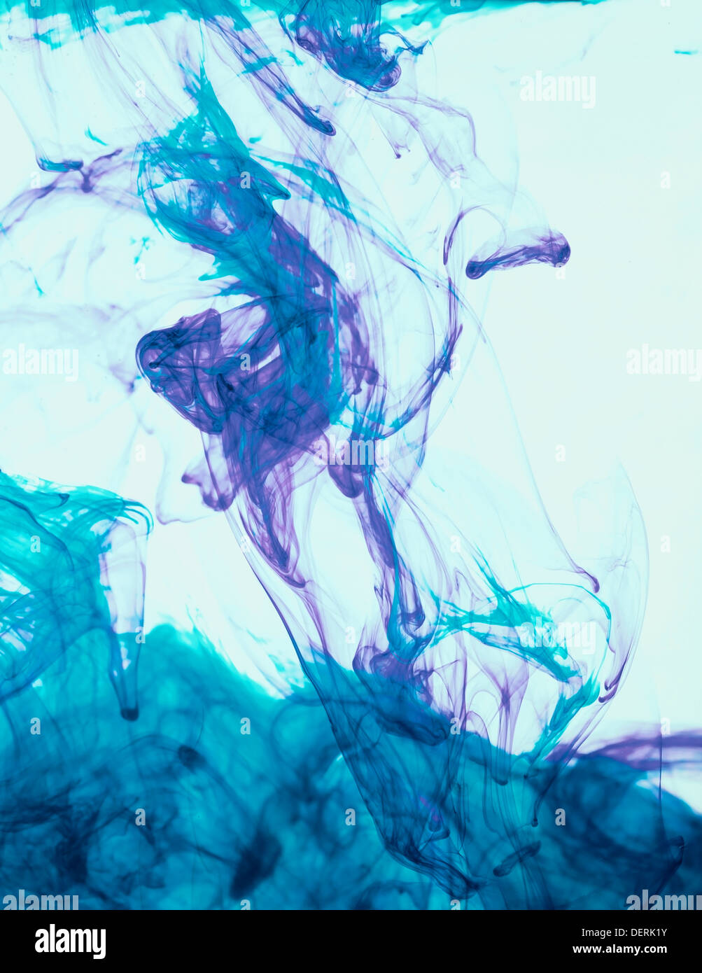 inks in Water Stock Photo - Alamy