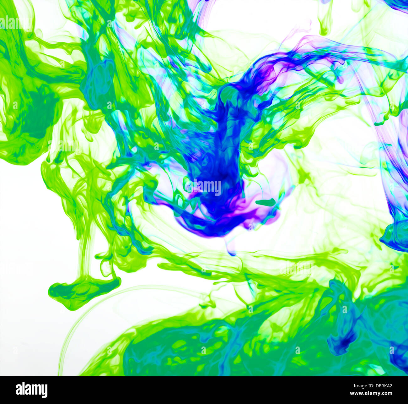 inks in Water Stock Photo - Alamy