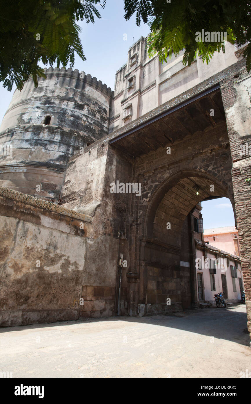 Archway at the fort, Bhadra Fort, Ahmedabad, Gujarat, India Stock Photo ...