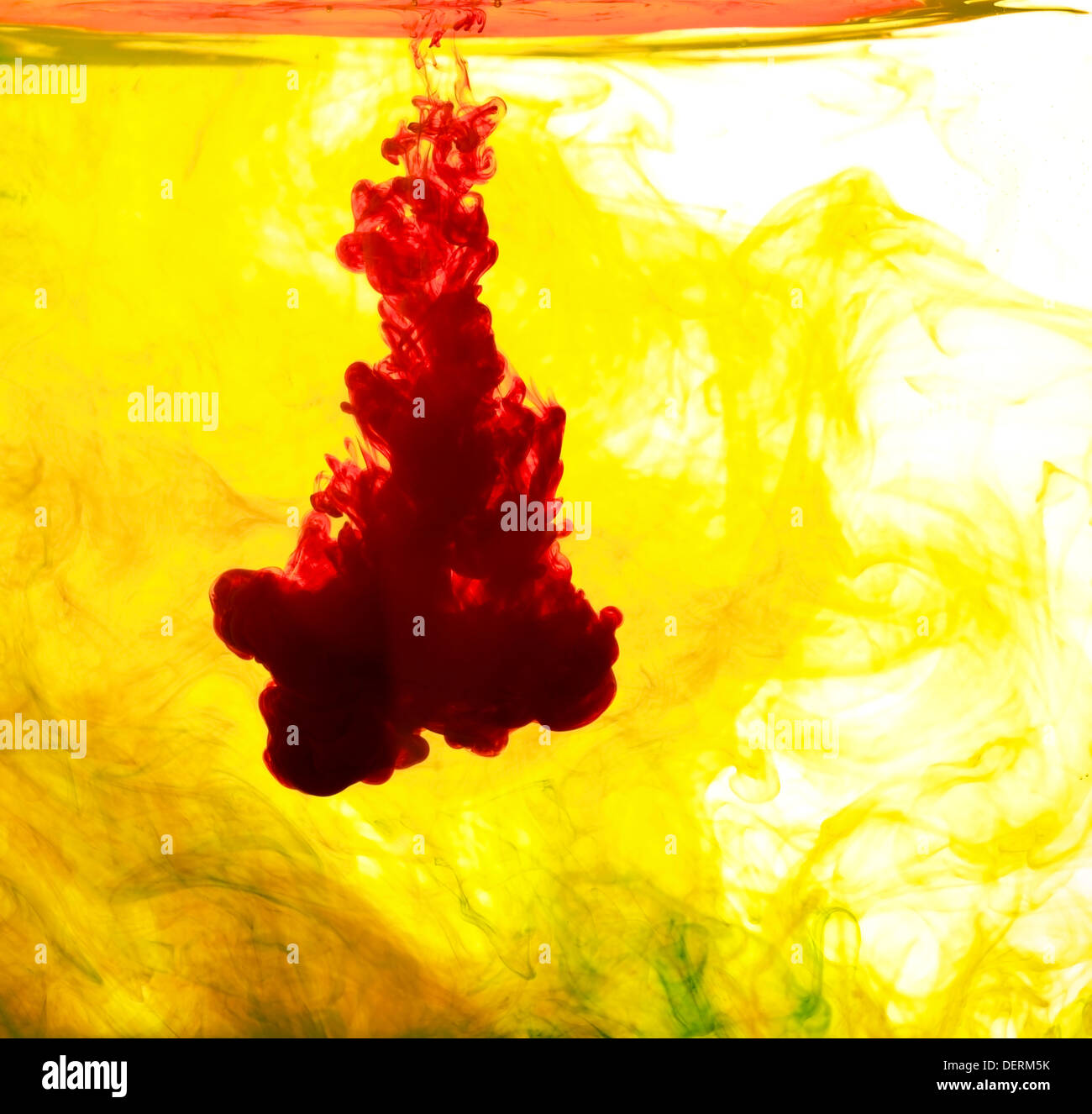 inks in water, color abstraction, color explosion Stock Photo - Alamy