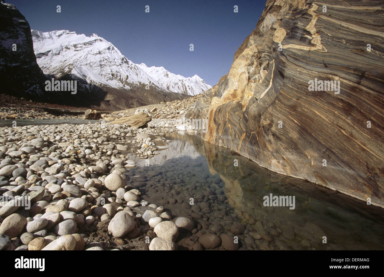 Pakistan glacier river hi-res stock photography and images - Alamy