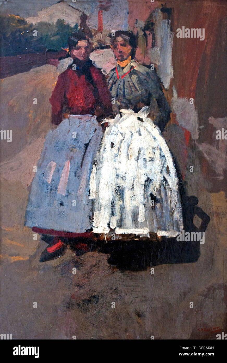 Girls from the factory 1898 George Hendrik Breitner 1857-1923 Dutch ...