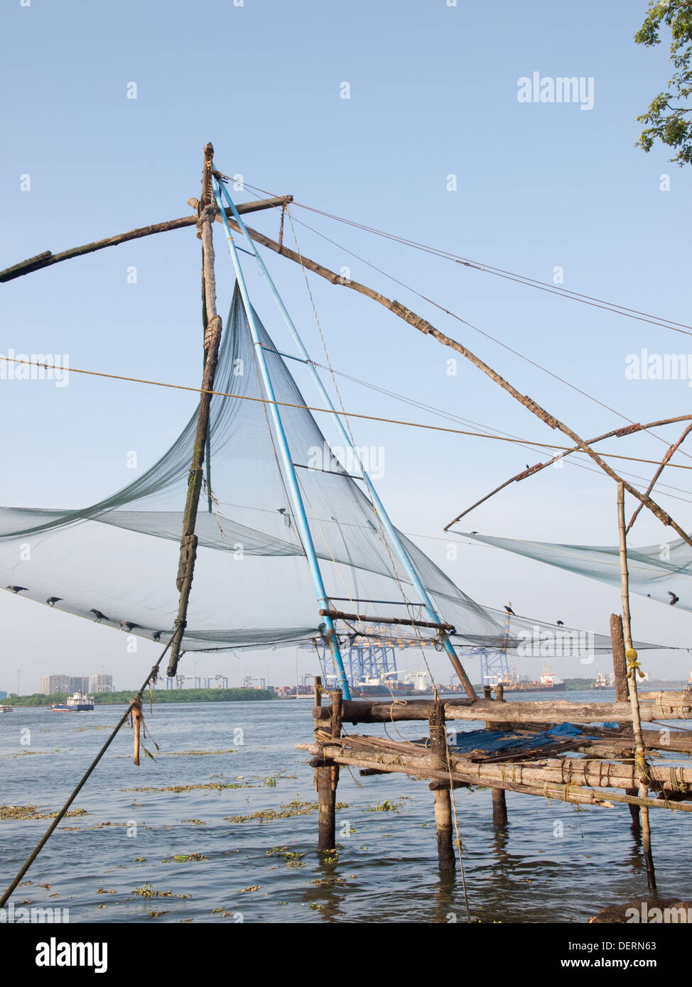 Fort Cochin, Kochi India fishing nets Stock Photo - Alamy