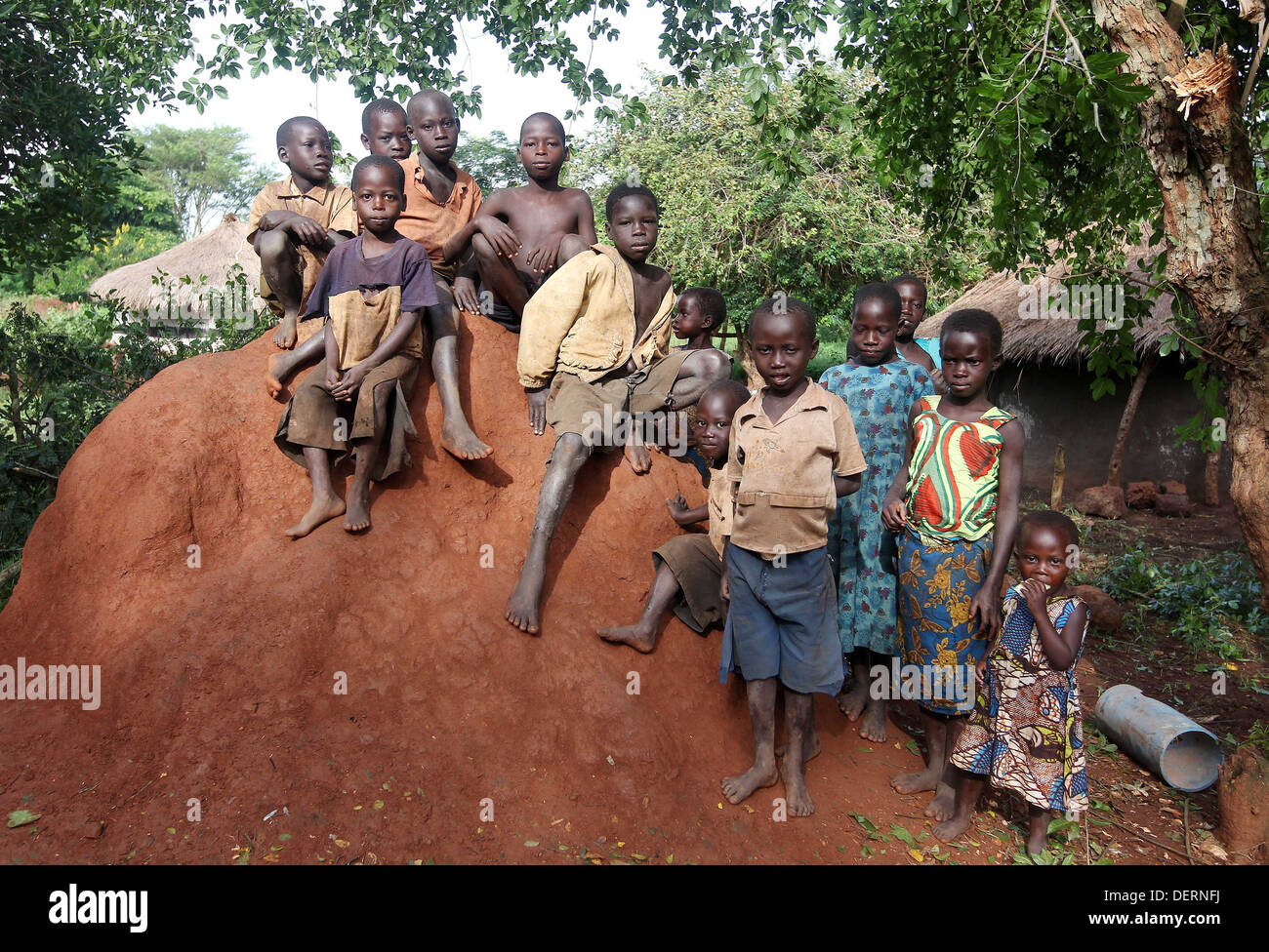 Rural homestead africa hi-res stock photography and images - Alamy