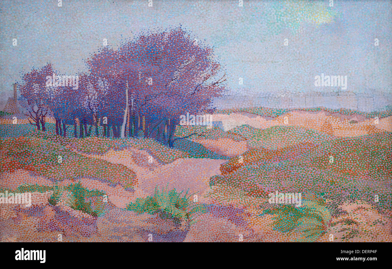 Landscape with dunes 1895 Johan Aarts 1871 - 1935 Dutch Netherlands ...