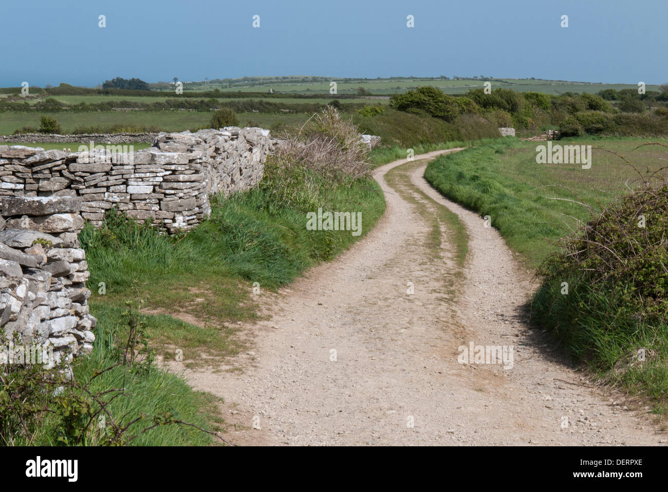 Winding summer bright track stone hi-res stock photography and images ...