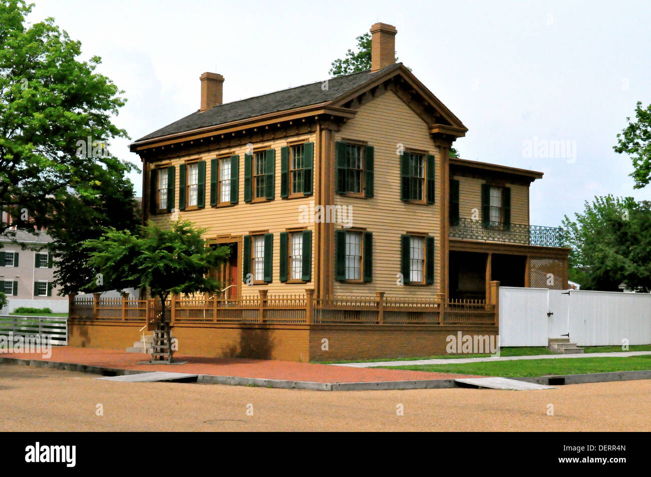 Lincoln Home Stock Photo - Alamy