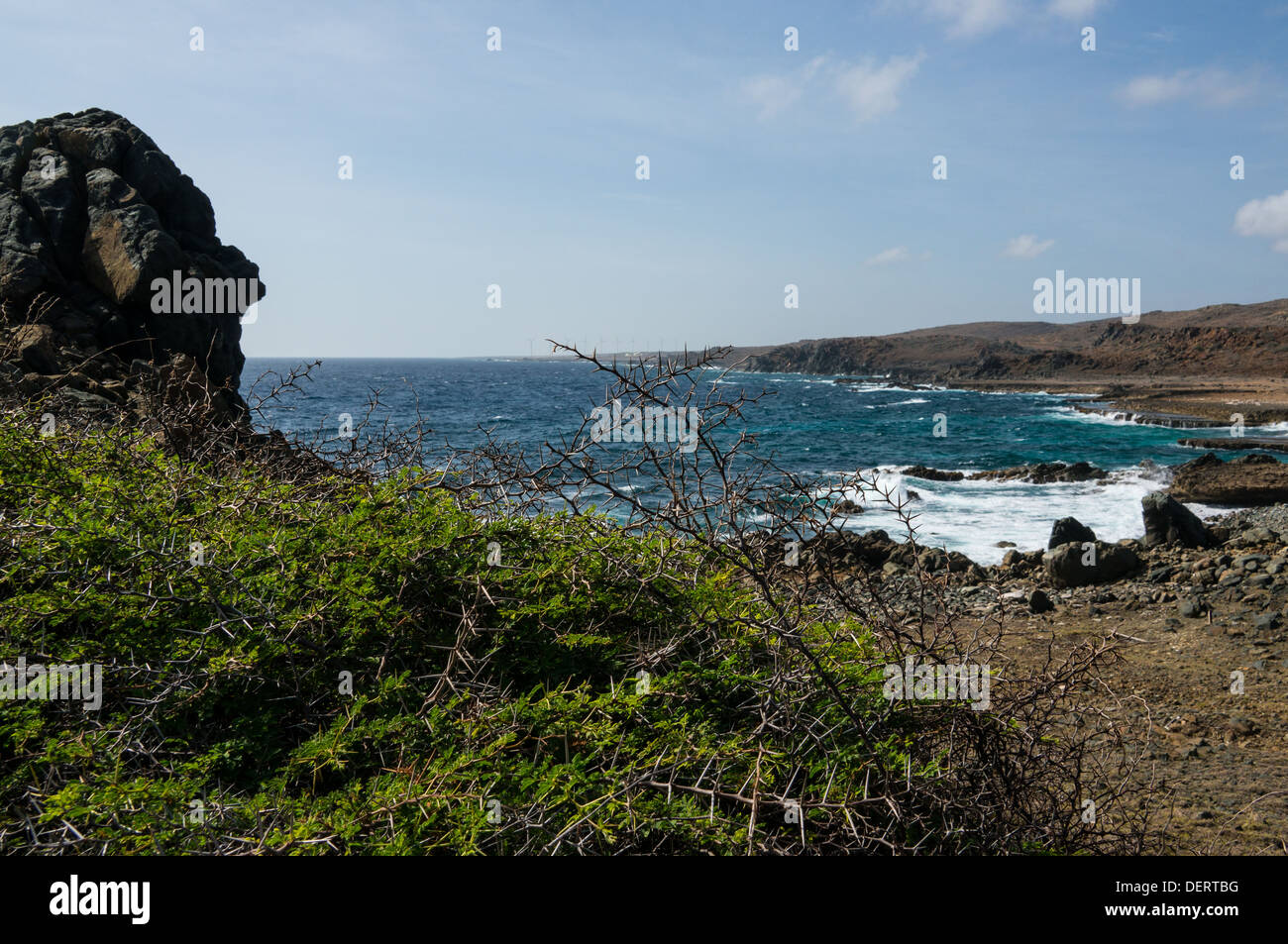 Arikok National Park natural pool Stock Photo - Alamy