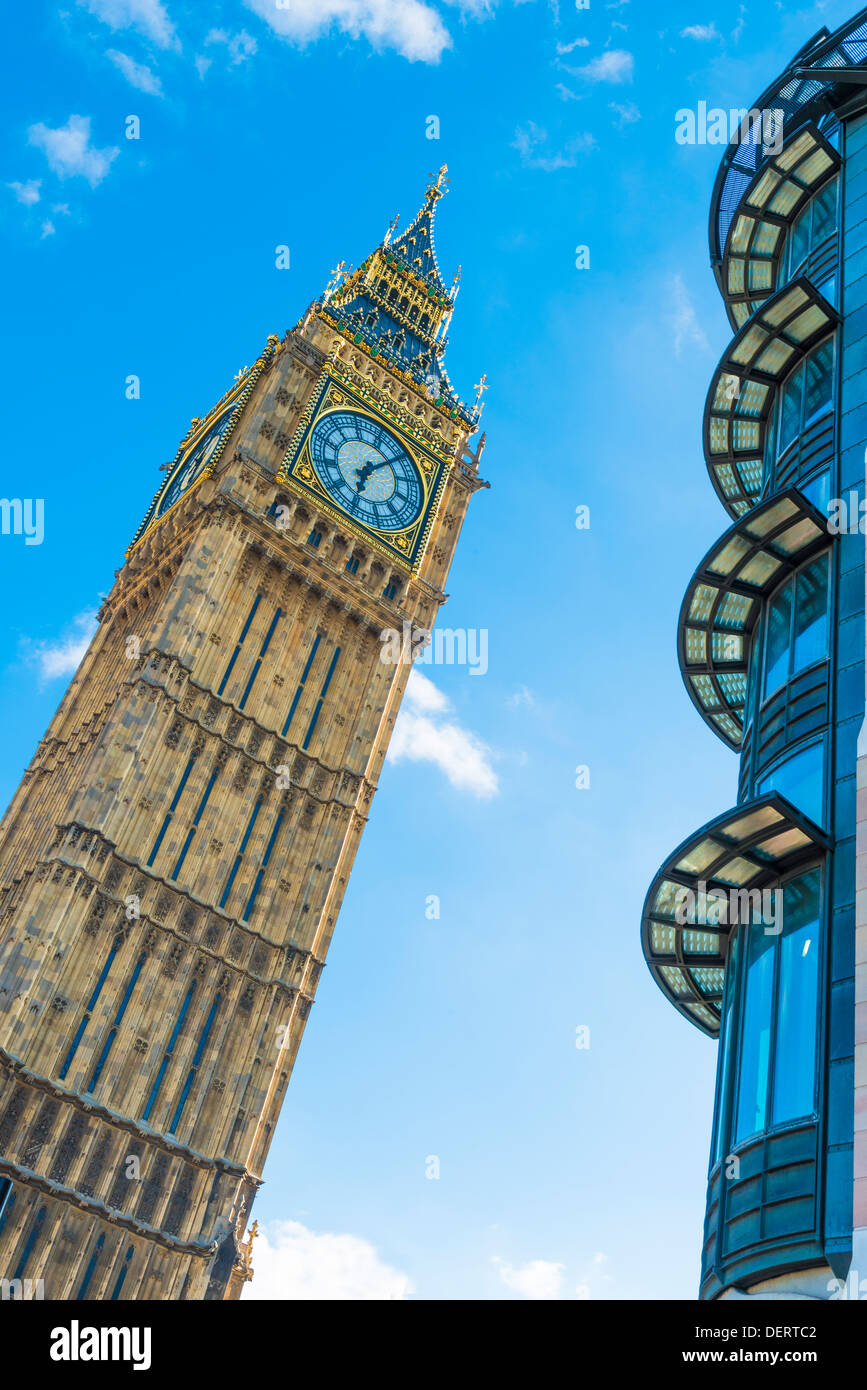 The Big Ben tower, London, UK Stock Photo - Alamy