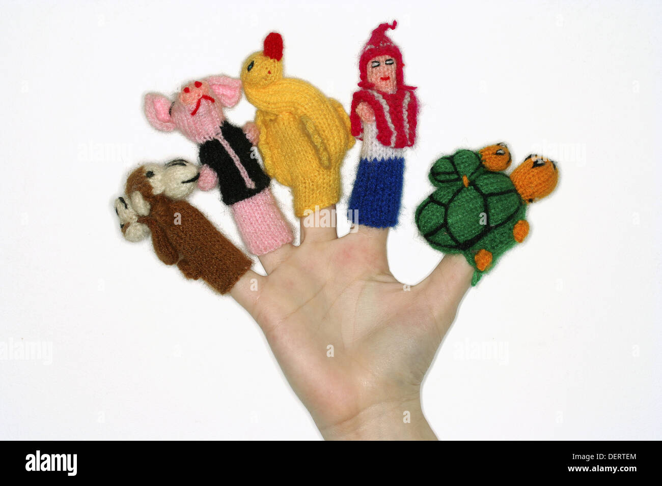 Turtle hand puppet hi-res stock photography and images - Alamy