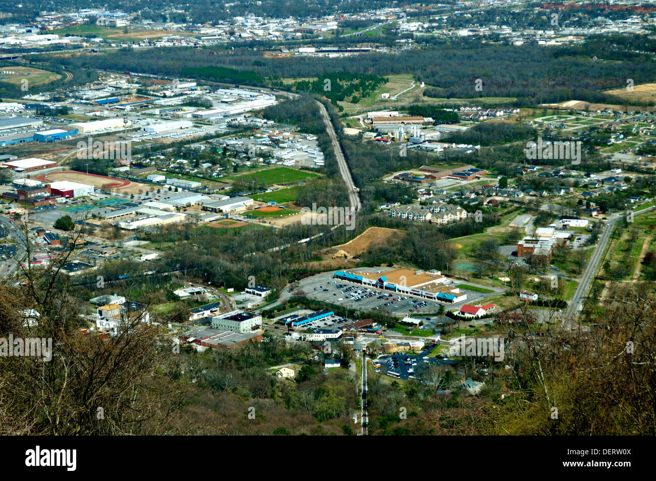 Lookout Mountain Overlook Stock Photo - Alamy