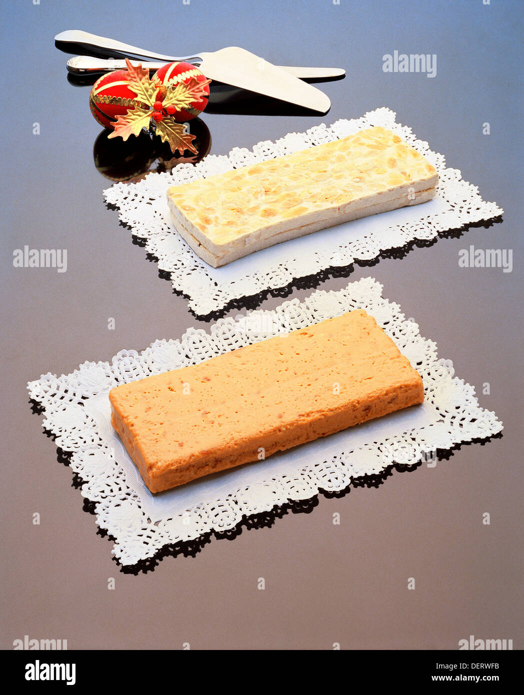 Different nougats hi-res stock photography and images - Alamy