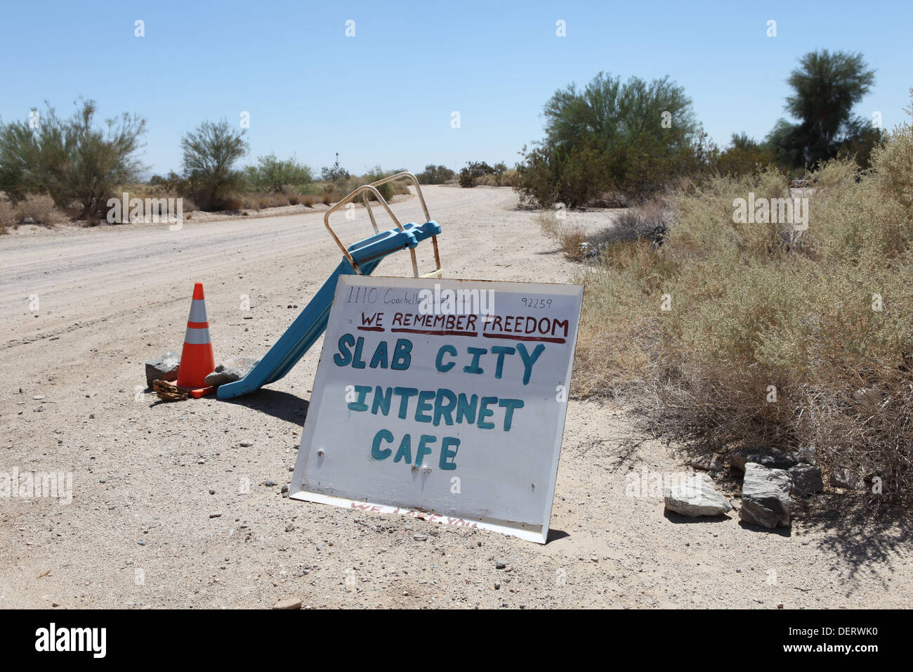 Slab City- in the Colorado Desert, southern California, lies a free ...