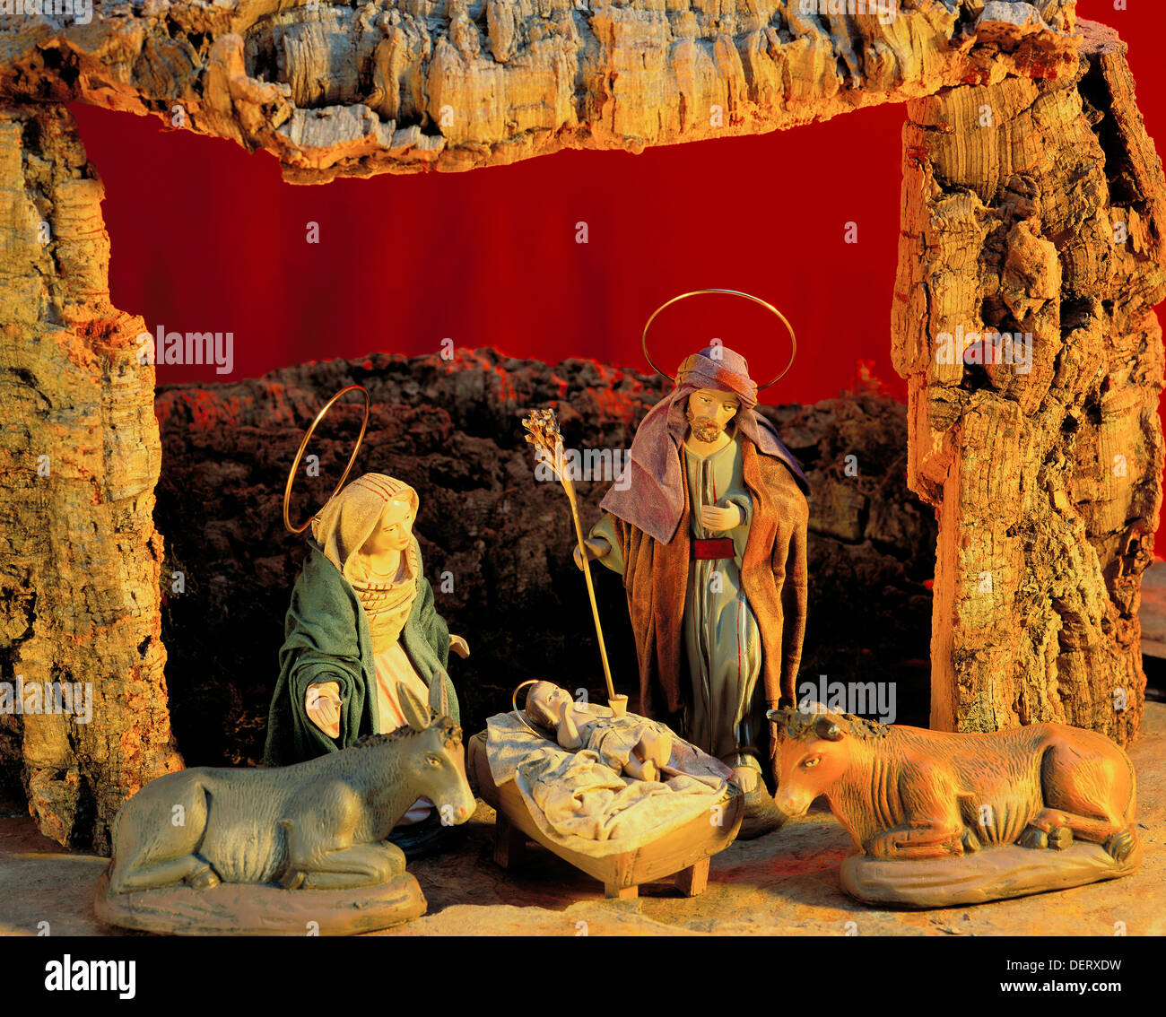 Nativity scene figure hi-res stock photography and images - Alamy