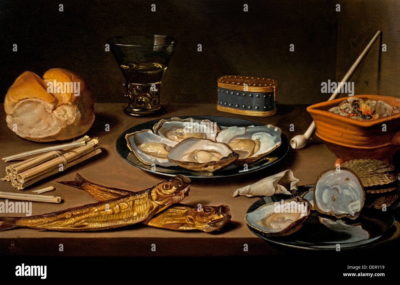 Stilleven - still life 1625 Floris Gerritsz van Schooten Dutch ...