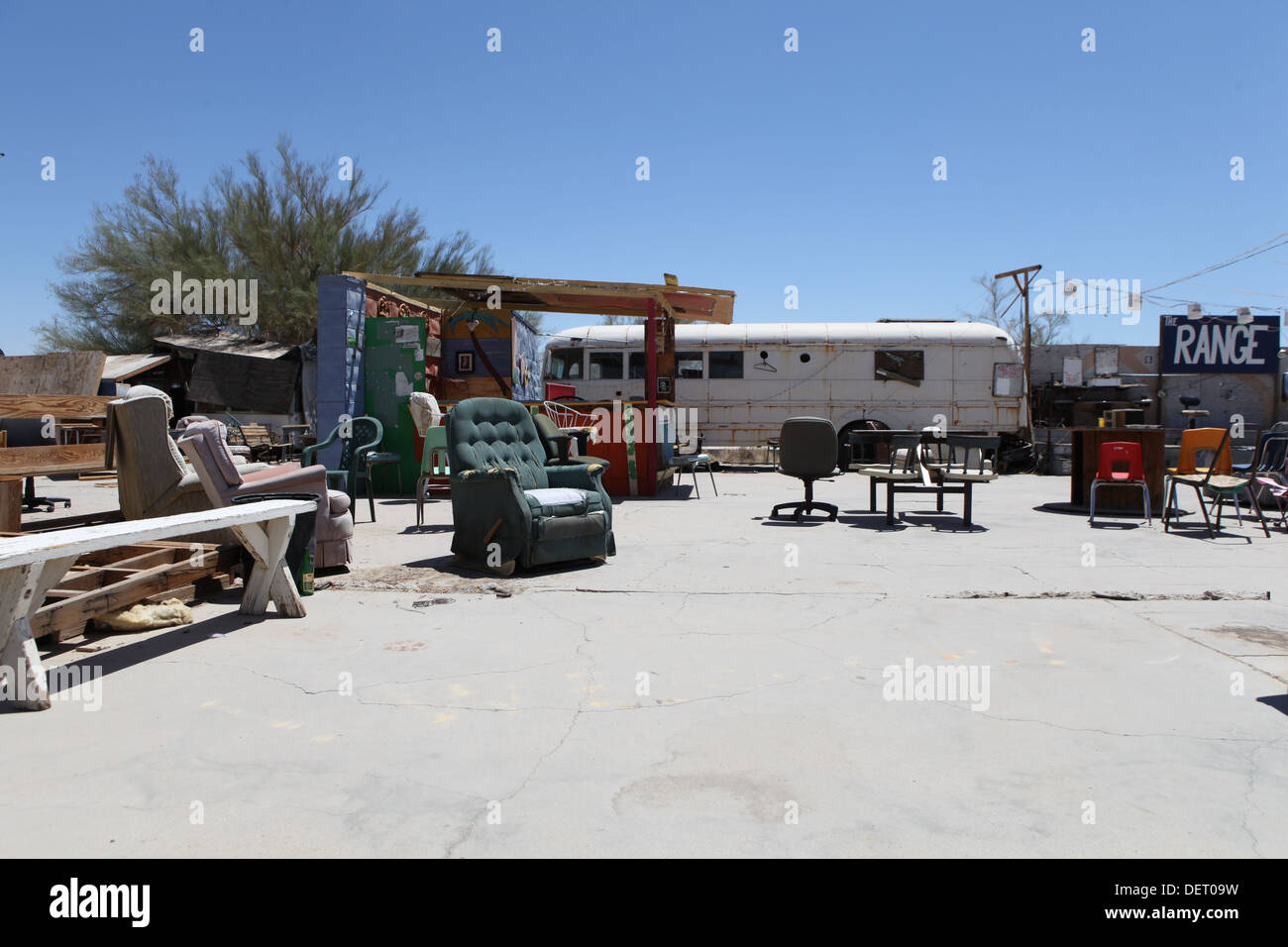 Slab City- in the Colorado Desert, southern California, lies a free ...