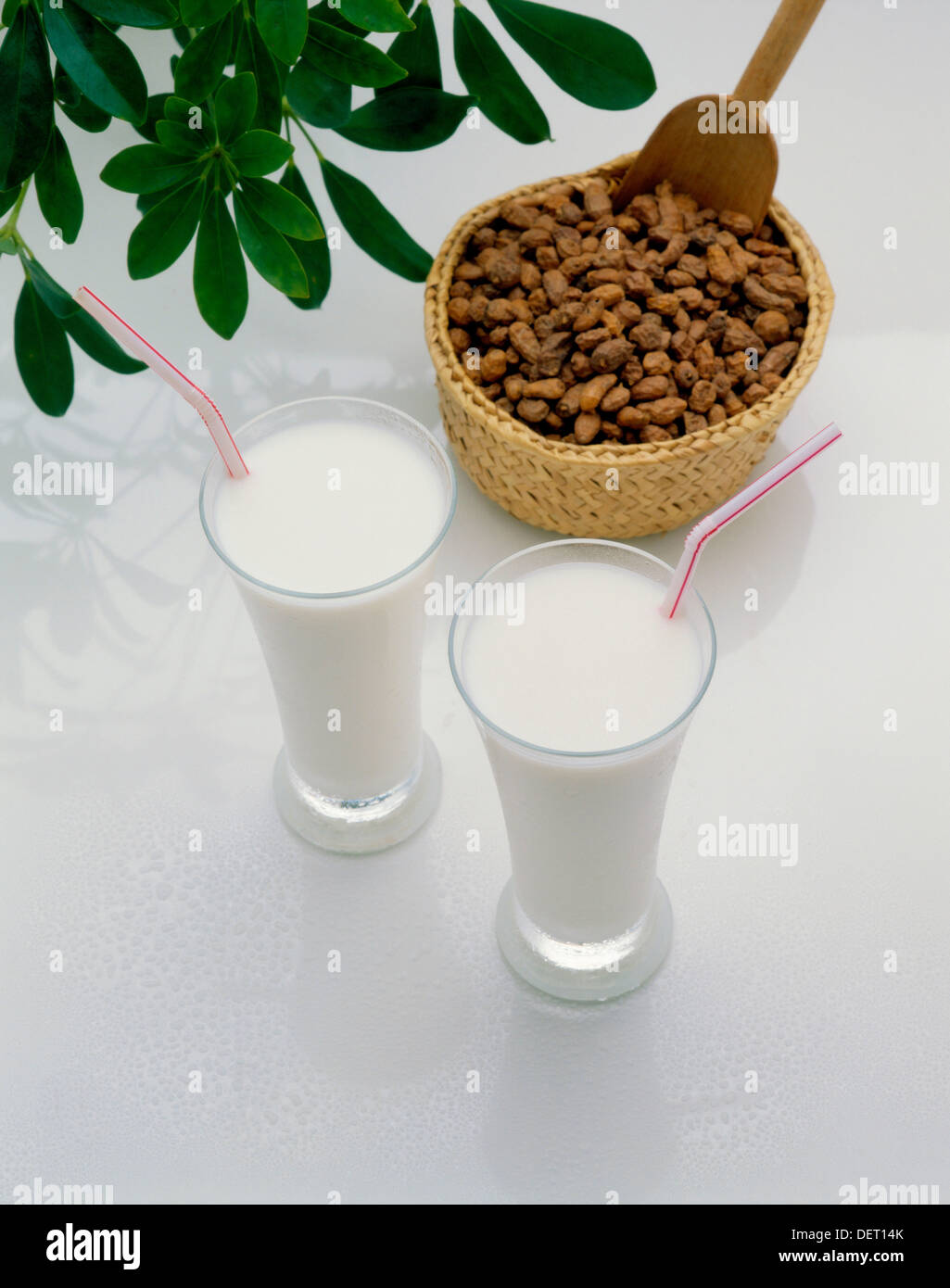 Tiger nut milk hi-res stock photography and images - Alamy