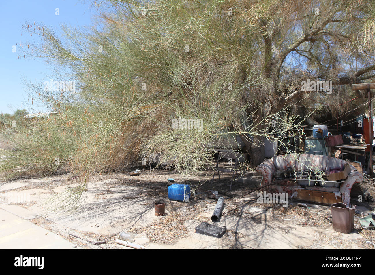 Slab City- in the Colorado Desert, southern California, lies a free ...