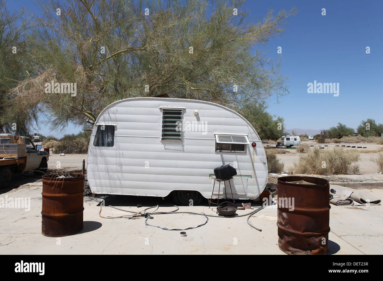 Slab City- in the Colorado Desert, southern California, lies a free ...