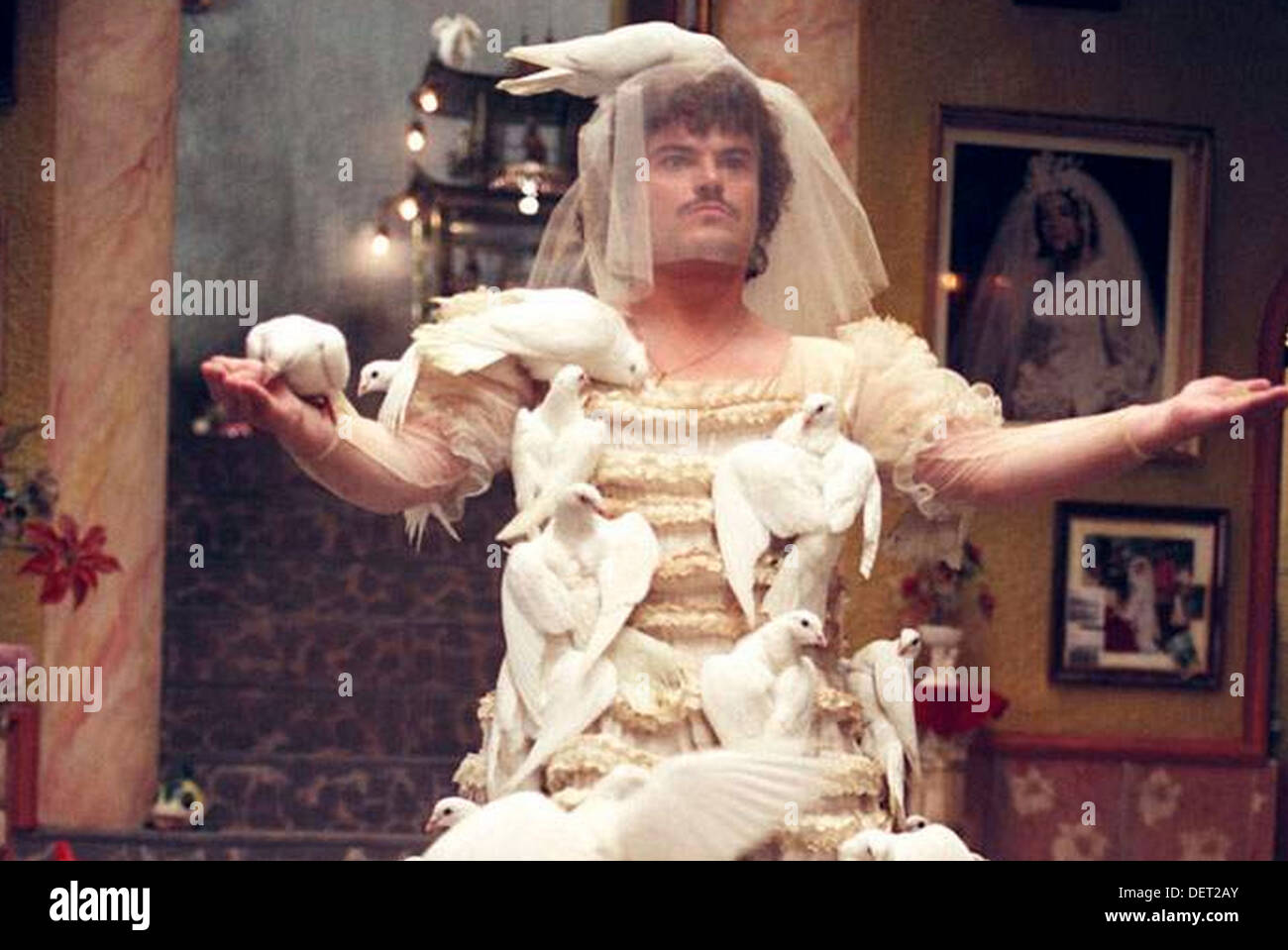 NACHO LIBRE 2005 Paramount Pictures film with Jack Black Stock Photo ...