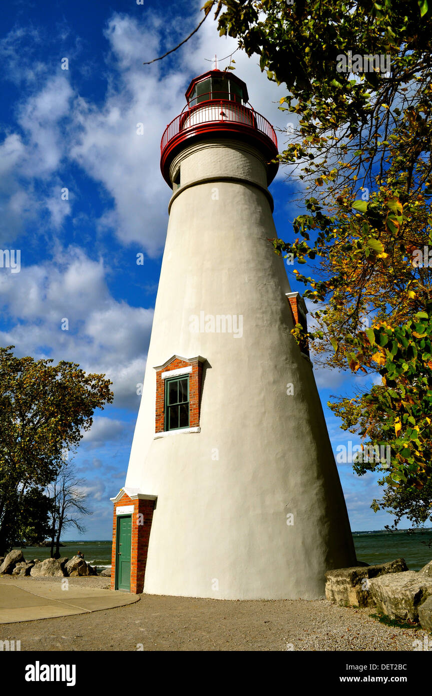 Marblehead Lighthouse - Ohio Stock Photo - Alamy