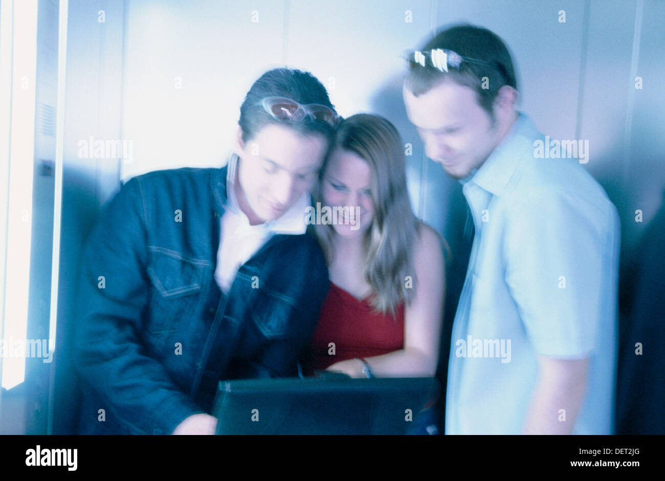 Young girl 20s laptop interested hi-res stock photography and images ...