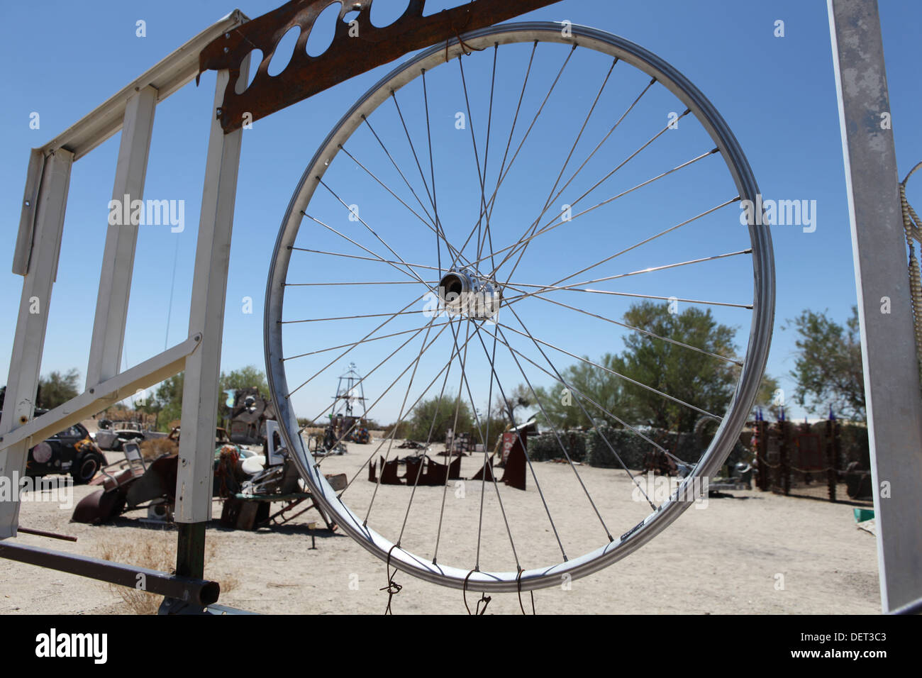 Slab City- in the Colorado Desert, southern California, lies a free ...