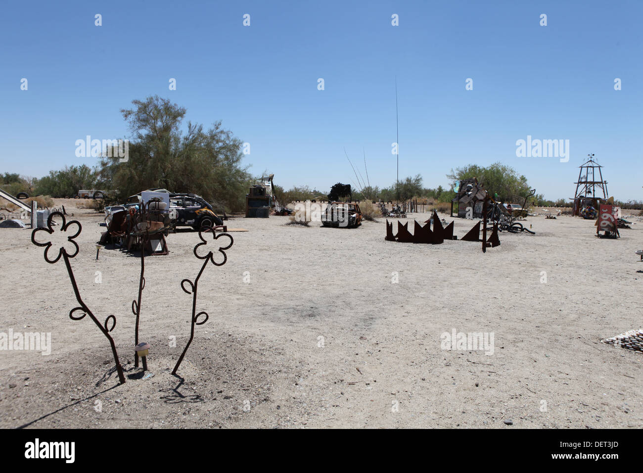 Slab City- in the Colorado Desert, southern California, lies a free ...